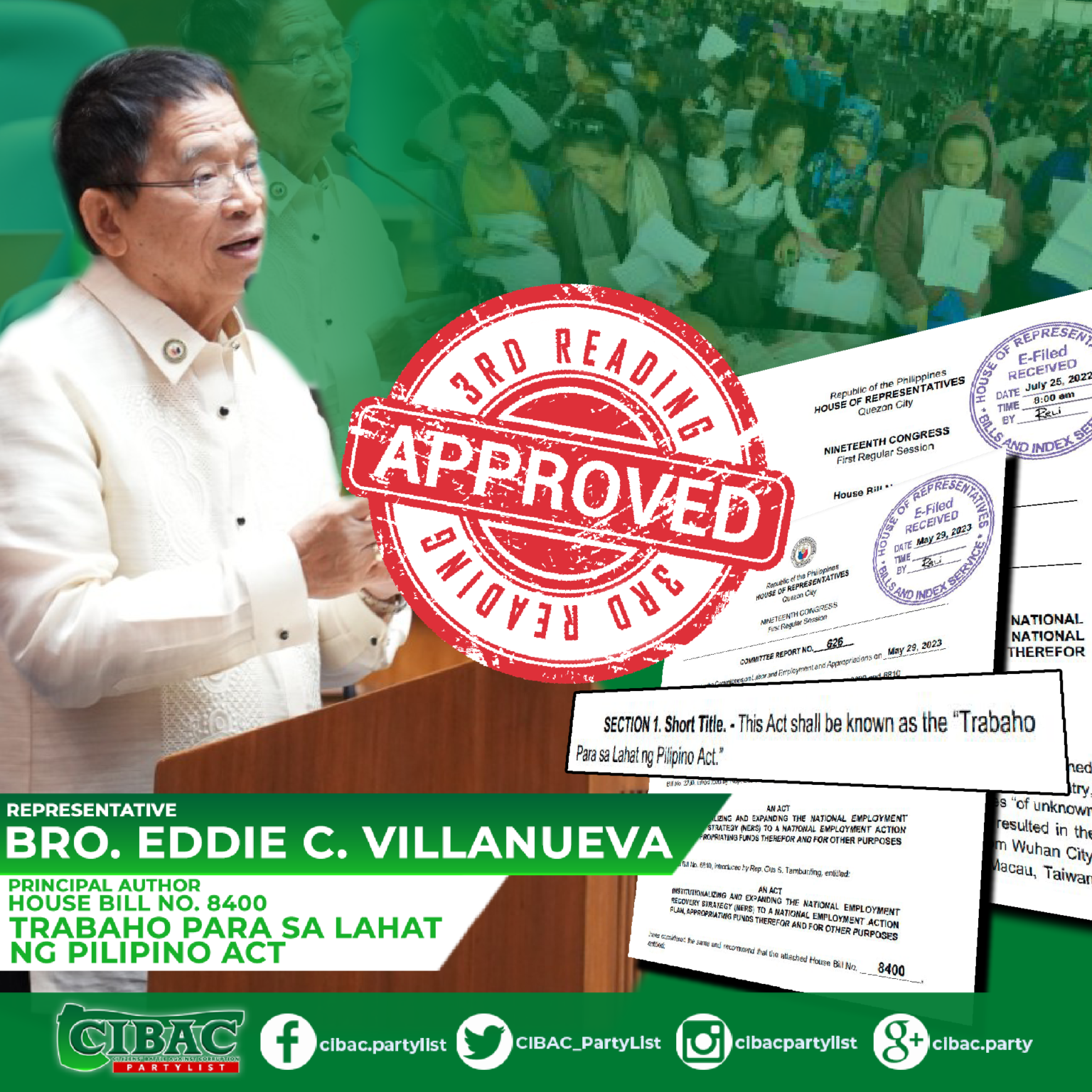 Home - Cibac Partylist